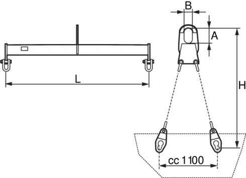 Lifting Beam for Container | CERTEX Svenska