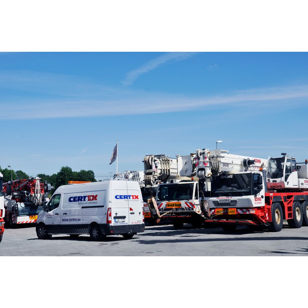 Ongoing supervisions of your lifting equipment | CERTEX Svenska