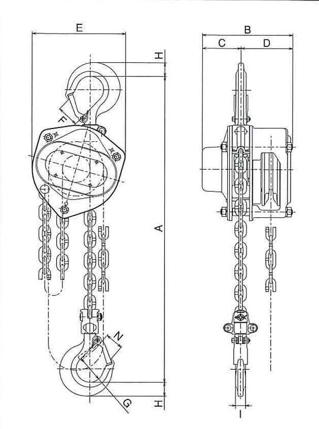 Elephant chain block C21 | CERTEX Svenska