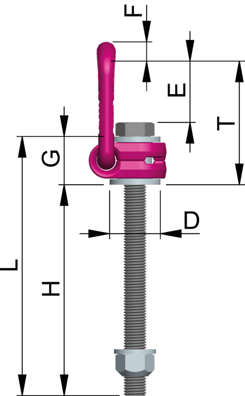 Lifting Eye RUD VLBG-PLUS Long Bolt | CERTEX Svenska