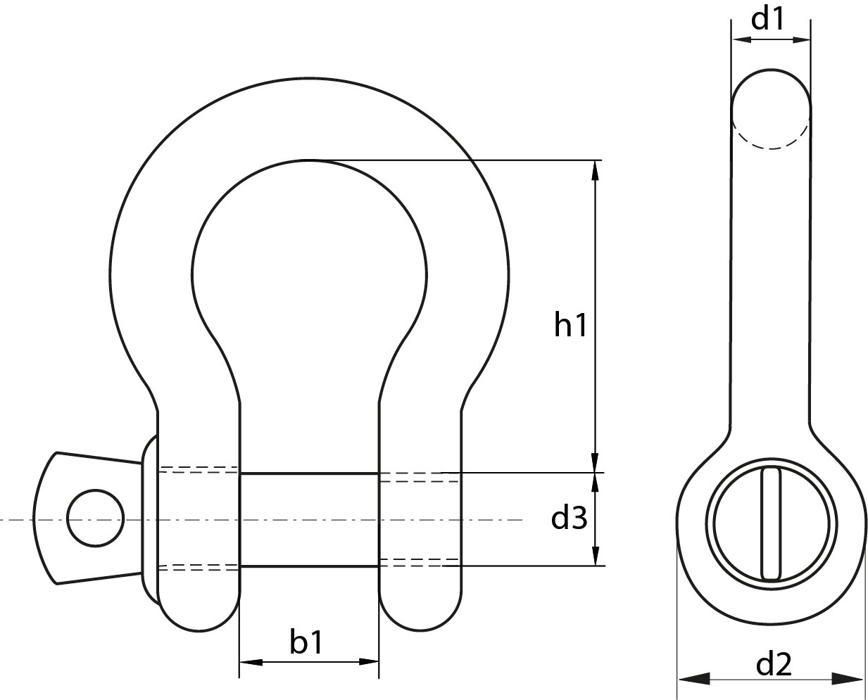 Commercial H-Shackle - CERTEX Svenska